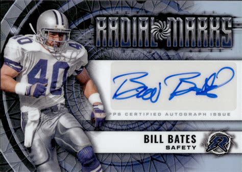 2024 Bill Bates Topps Resurgence Radial Marks Auto Autograph Rm Bb Da