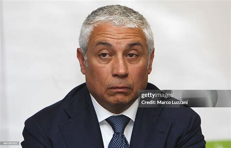 General Manager Energy T I Group Roberto Giuli Speaks To The Media Nachrichtenfoto Getty