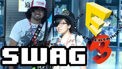 E3 Free Swag Haul Youtube