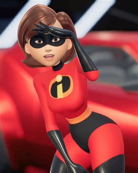 Elastigirl Female Cartoon Characters The Incredibles Elastigirl Mrs Incredible