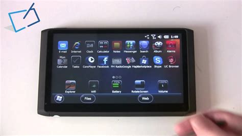 7 Inch Windows Mobile 65 Tablet Pda Youtube