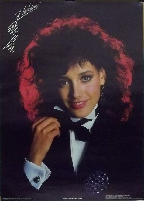 Jennifer Beals Flashdance Poster
