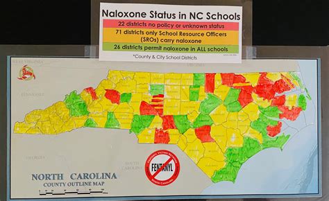 Naloxone Status In North Carolina Schools Fentanyl Victims Network Of North Carolina