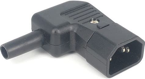 Toptekits Iec C14 Right Angled Power Cord Connectoriec 320 C14 90