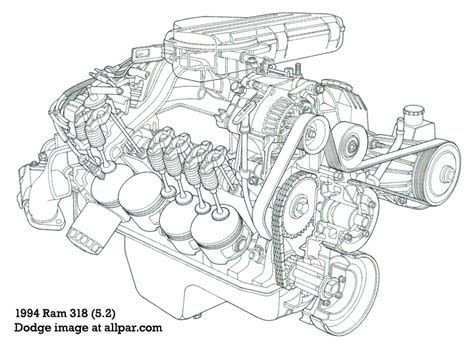 V8 Engine Image Drawing Drawing Skill