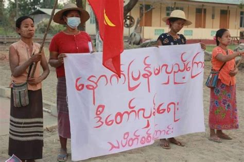 ယင်းမာပင်တွင် သပိတ် စစ်ကြောင်းများ ပူးပေါင်းကာ ဖက်ဆစ် စစ်တပ် တော်လှန