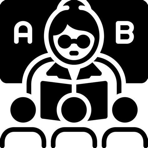 Solid Icon For Classroom 27267172 Vector Art At Vecteezy