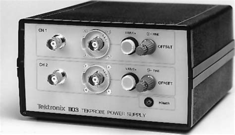 Tektronix 1103 External Power Supply For Tekprobe Bnc Interface