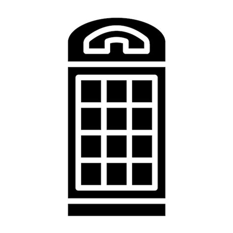 Premium Vector Vector Design Phone Booth Icon Style