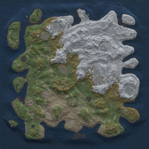 Procedural Map Rust Map Just Wiped