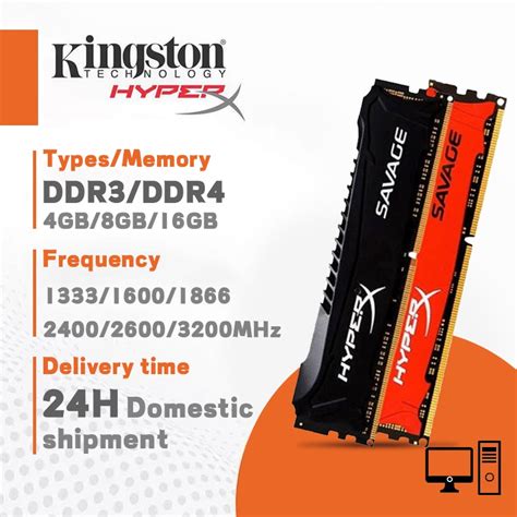 Jual 【jakarta Spot】4gb8gb Kingston Hyperx Savage Gaming Desktop Ram