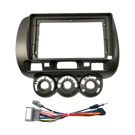 Honda Fit 04 08 Moldura E Chicotes Para Instalação De Central Multimídia 9 Navpro Caska