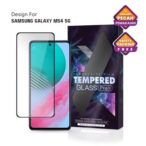 Jual Premium Tempered Glass Samsung Galaxy M54 5g Full Cover Anti
