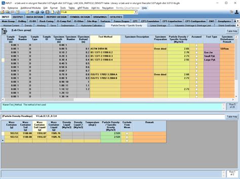 Particle Density Specific Gravity Lab Tool