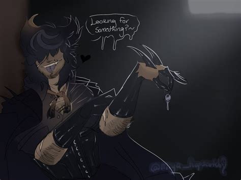 Ink Demon Human —× Bendy And The Ink Machine Scene Drawing Cute