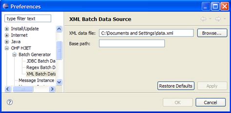 Creating A Message Batch Using An XML Data Source As Example Eclipsepedia