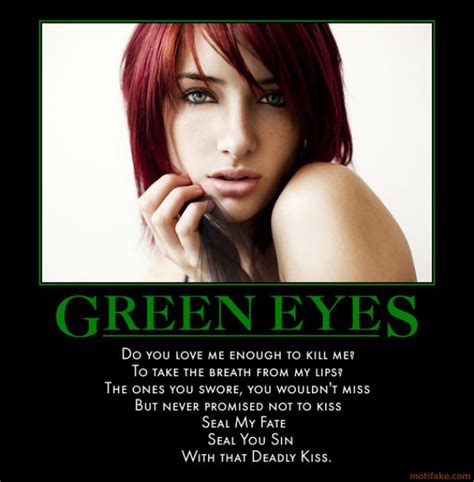 Green Eyed Girl Quotes Quotesgram