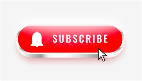Social Subscription Button Add More Follower To Your Web App Stock