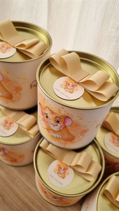 Lembrancinha Rei Leão Elo7 Produtos Especiais