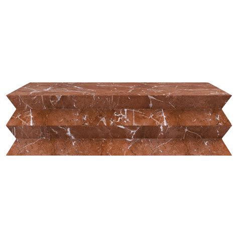 Formla Grinza Square Coffee Table 42l X 42w X 16h Rojo Alicante