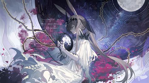 Echj Amiya Arknights Amiya Demon King Arknights Arknights Commentary English