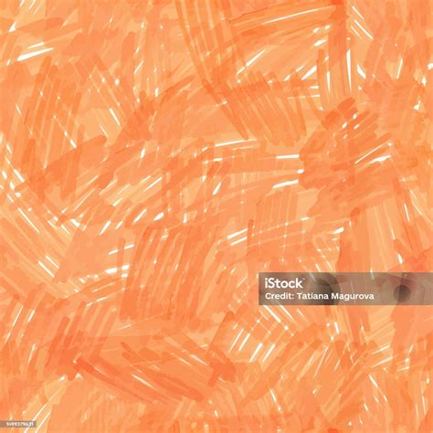 Seamless Orange Marker Texture Stock Illustration Download Image Now