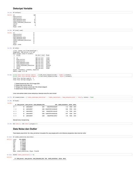 Report Machine Learning Deksripsi Variable In 3 In 4 In 5
