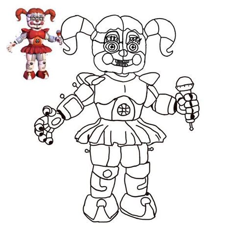 Sister Location Fnaf Coloring Pages