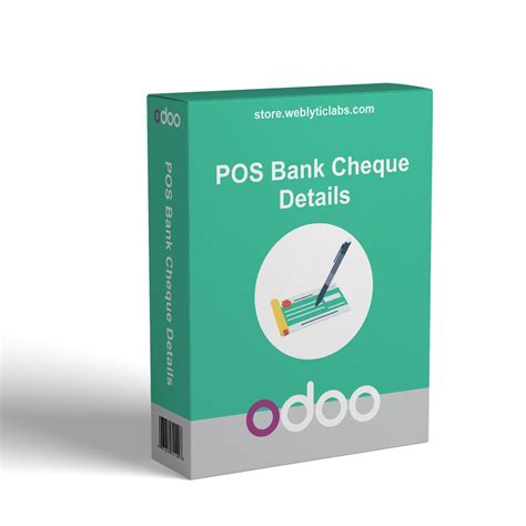 odoo pos bank cheque payment app easy secure payments