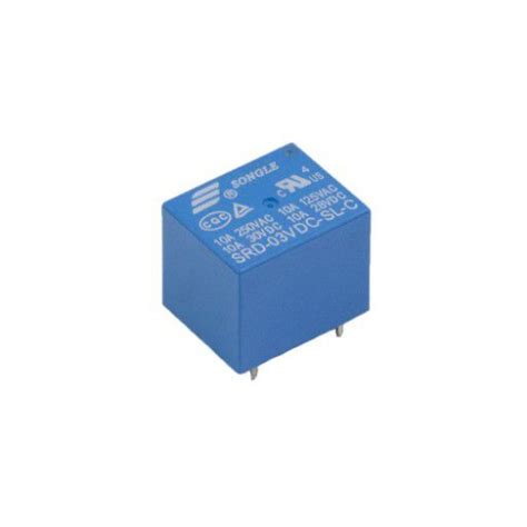 3vdc 10a Single Pole Double Throw Relay