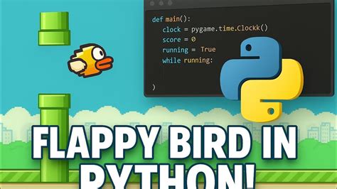 Flappy Bird Game In Python Full Code And Gameplay Youtube