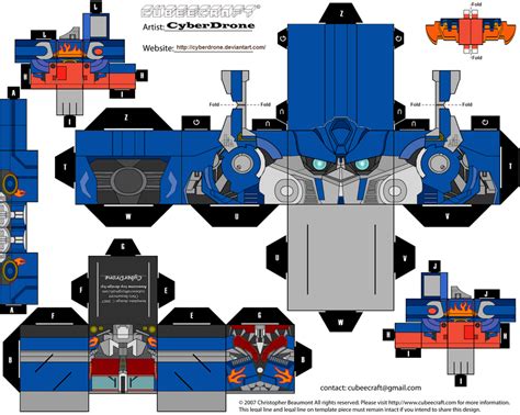 Santa Clara Artesanato Papercraft Transformers