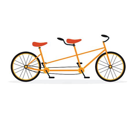 Tandem Bike Illustrations Royalty Free Vector Graphics And Clip Art Istock