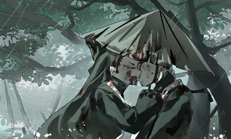 Bamboo Hatted Kim And Aeng Du Project Moon And 1 More Drawn By