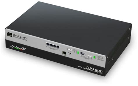 Opal Rt Launched The New Op4500 Real Time Power Grid Simulator Starting From 20000