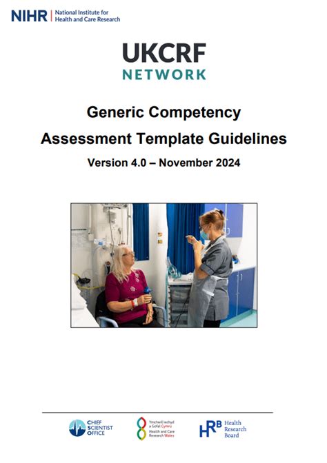 Competency Assessment Template Toolkit 2024 Ukcrf