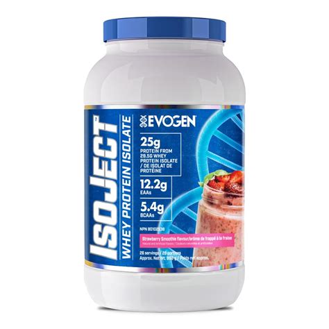 Evogen Isoject Whey Isolate Protein Powder Bcaa Eaa For Men And Woman