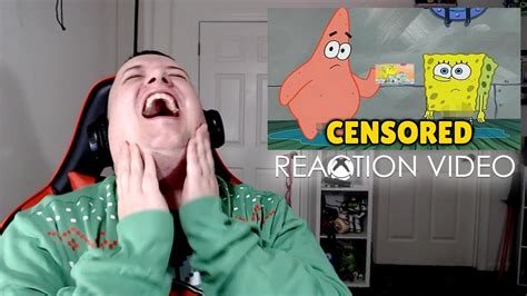 Spongebob Squarepants Part 2 Unnecessary Censorship W14 Reaction Video Youtube