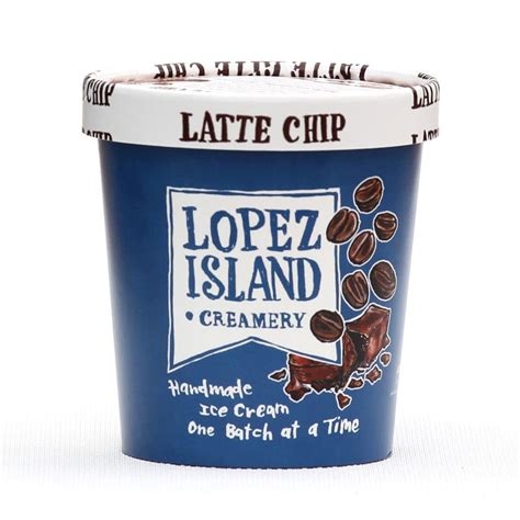 Latte Chip Lopez Island Creamery