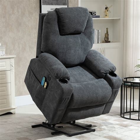 Power Reclining Heated Massage Chair W005740995 Buybuyfurniture