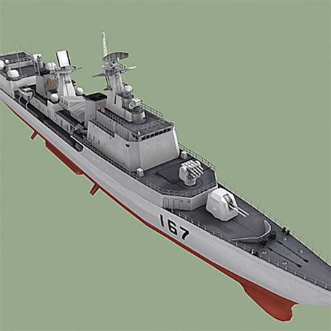 Type 051b Luhai Class 3d Model