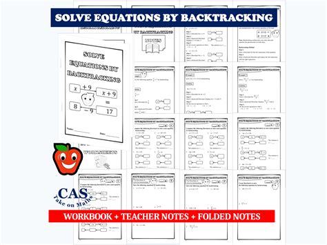 Solve One And Two Step Linear Equations By Backtracking Flowcharts Made