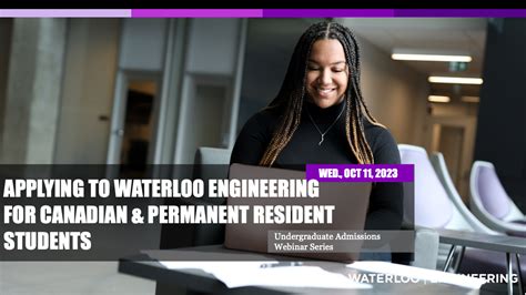 Undergraduate Admissions Webinar Series Applying To Waterloo