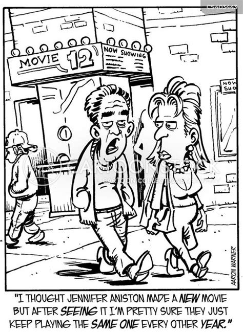 Jennifer Aniston Cartoons And Comics Funny Pictures From Cartoonstock