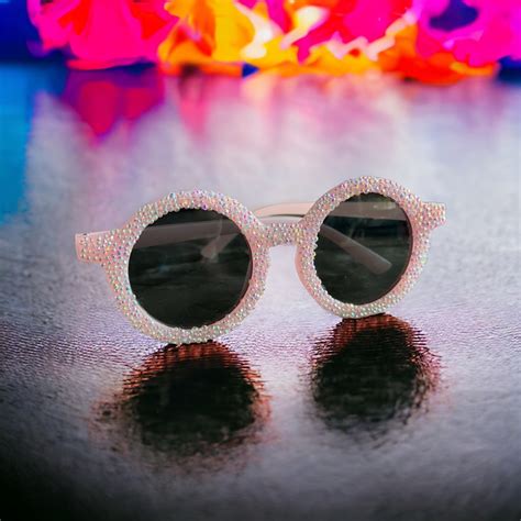 Girls Bedazzled Sunglasses Etsy