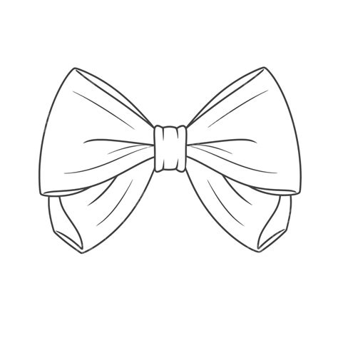 Bow Vector Outline