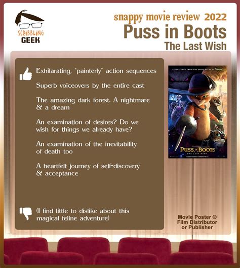 Puss In Boots The Last Wish Review The Scribbling Geek