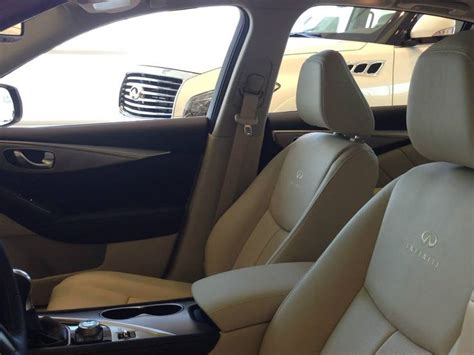 Infiniti Q50 Cabin With Luxurious Leather Seats