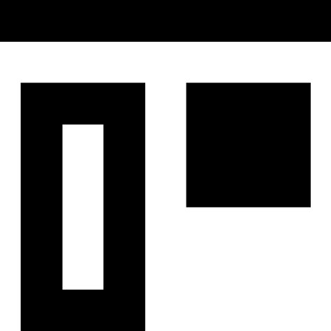 Align Top Vector Svg Icon Svg Repo