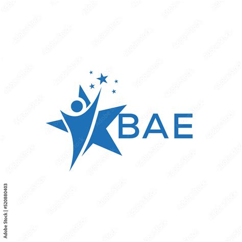 Bae Letter Logo White Background Bae Business Finance Logo Design